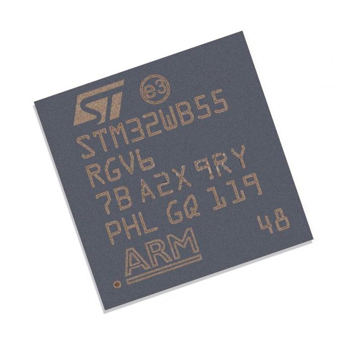 Integrated circuit ARM MCU STM32 STM32WB55 STM32WB55RGV6 VFQFPN-68 ...